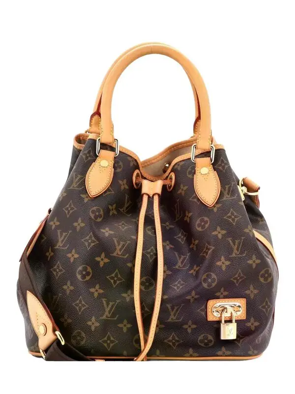 LOUIS VUITTON Neo Shoulder Bag Monogram Canvas Satchel - Brown