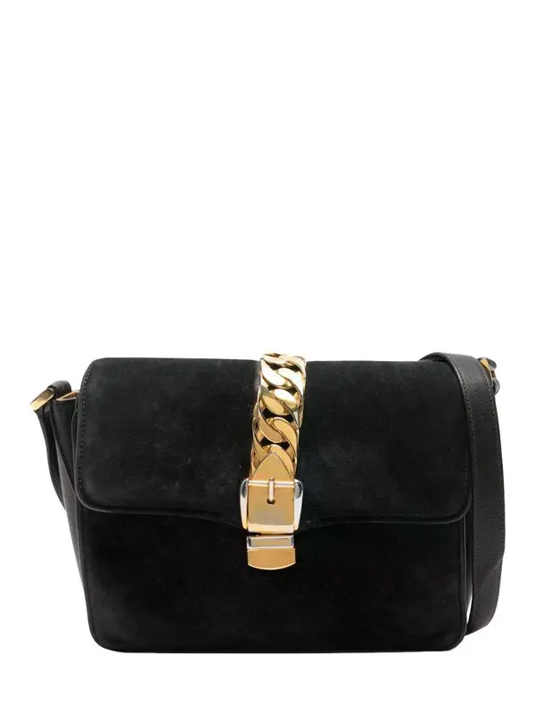 Gucci 1960s Sylvie Cross Body Bag - Black