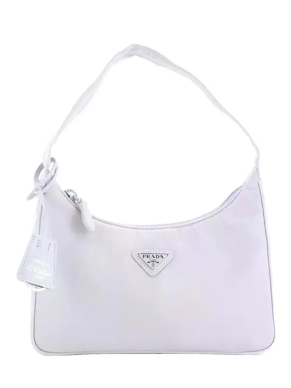 Prada Re-edition 2000 Tessuto Mini Hobo Bag - Grey