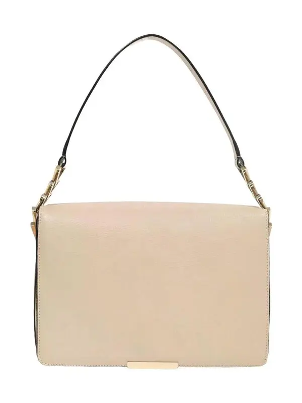 Victoria Beckham Flap Leather Tote Bag - Neutrals