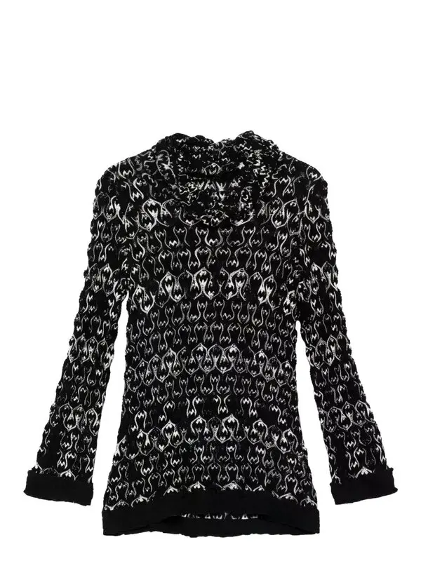 Missoni 2000s Roll-neck Sweater - Black