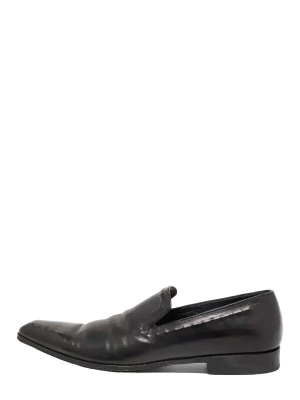 Dolce & Gabbana Leather Loafers - Black