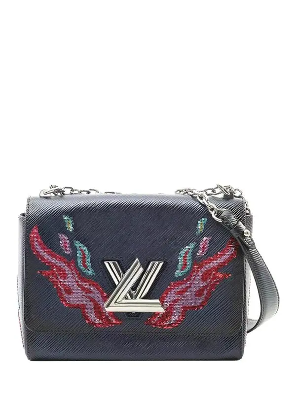 LOUIS VUITTON 2017 Epi Sequined Twist Mm Shoulder Bag - Blue