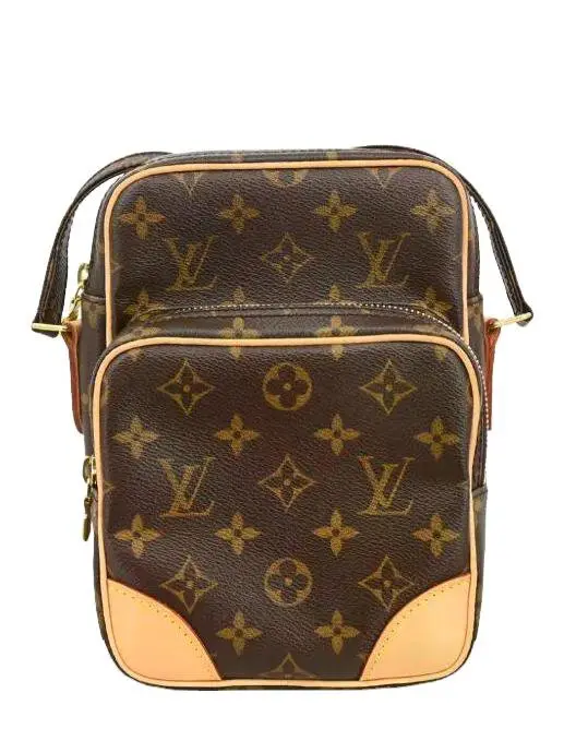 LOUIS VUITTON 2007 Monogram Amazon Crossbody Bag - Brown