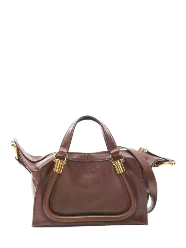 Chloé Paraty 24 Handbag - Brown