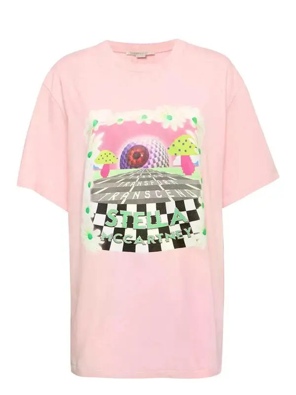 Stella McCartney Day Tripper Graphic T-shirt - Pink