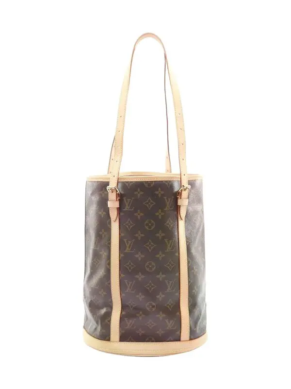 LOUIS VUITTON 2004 Monogram Gm Bucket Bag - Brown