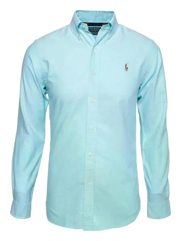 Polo Ralph Lauren Long-sleeve Buttoned Shirt - Blue