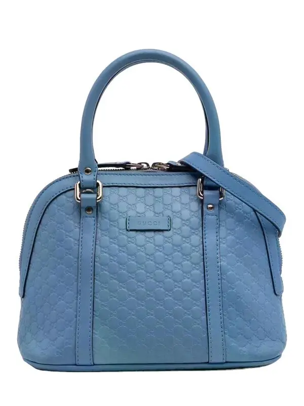 Gucci Mini Dome Satchel - Blue