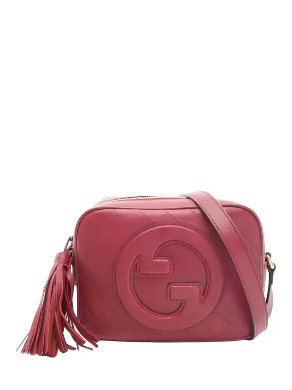 Gucci Blondie Shoulder Bag - Red