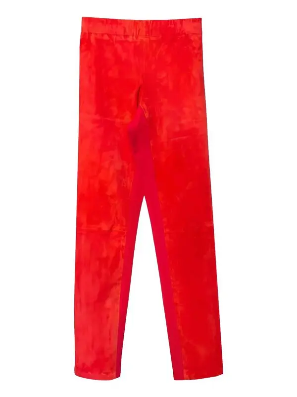 JOSEPH Elasticated-waist Trousers - Red