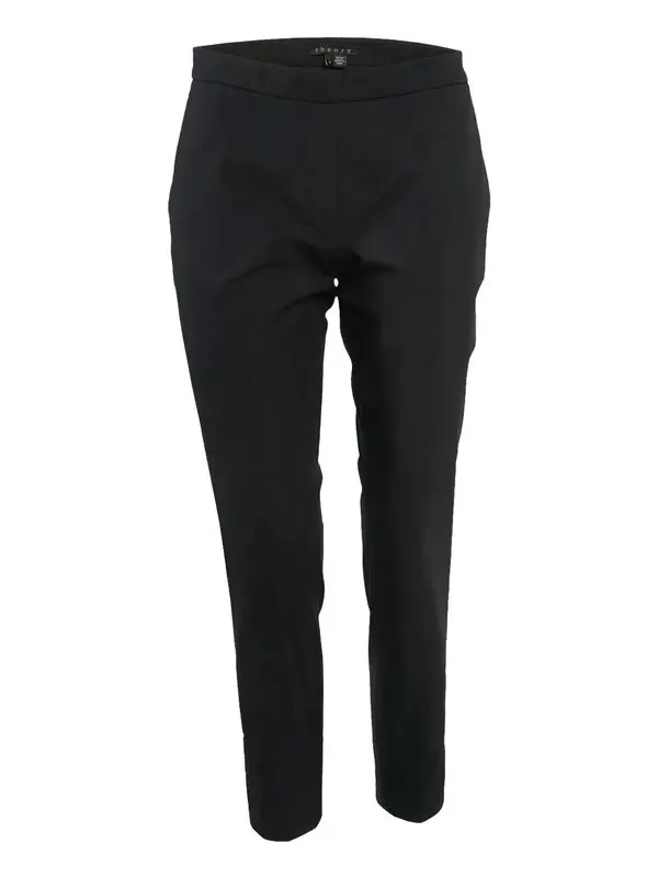 Theory Tailored Gabardine Trousers - Black