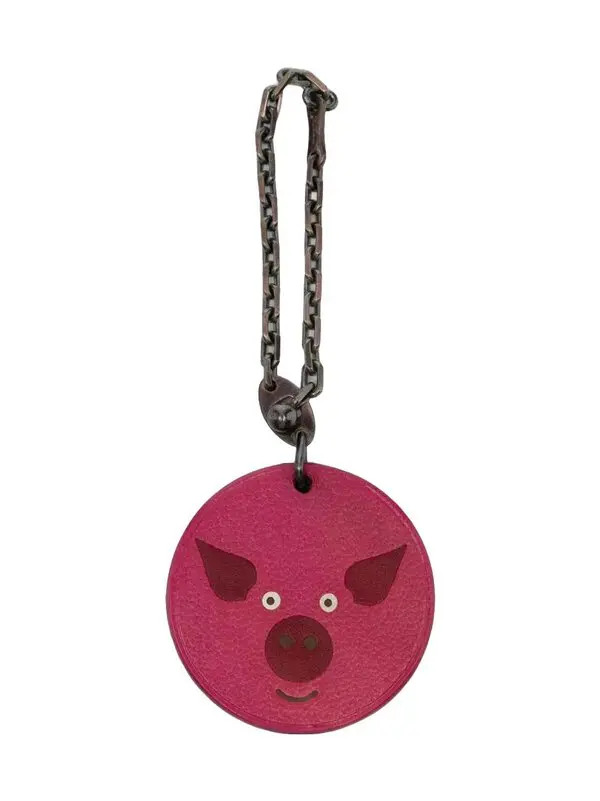 Hermès Pig Bag Charm - Pink