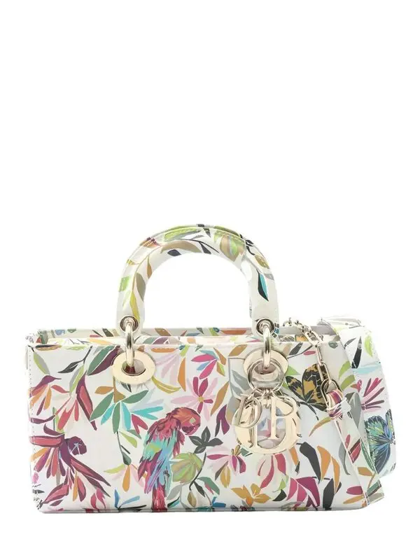 Dior Lady D-joy Tote Bag - White