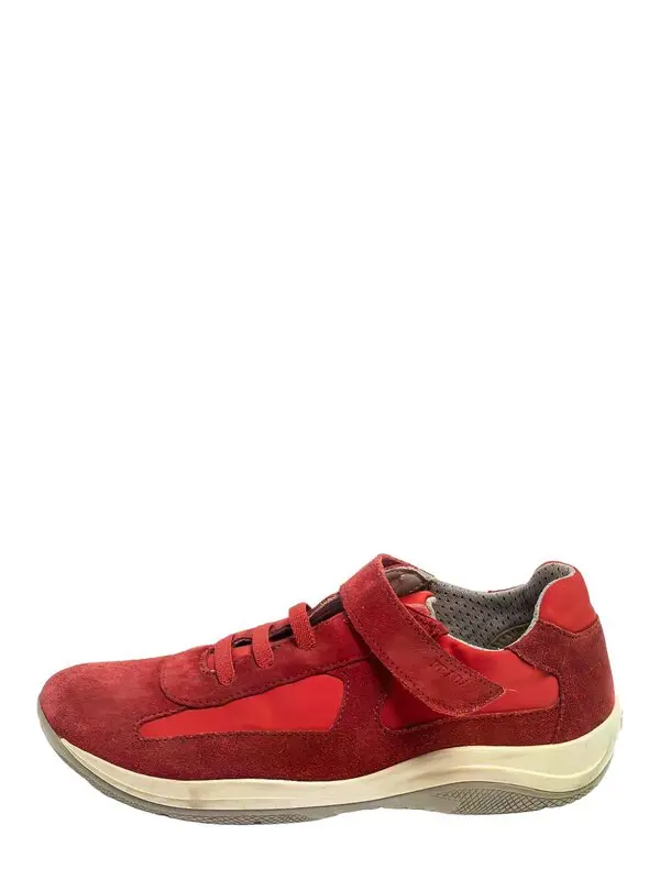 Prada America's Cup Sneakers - Red