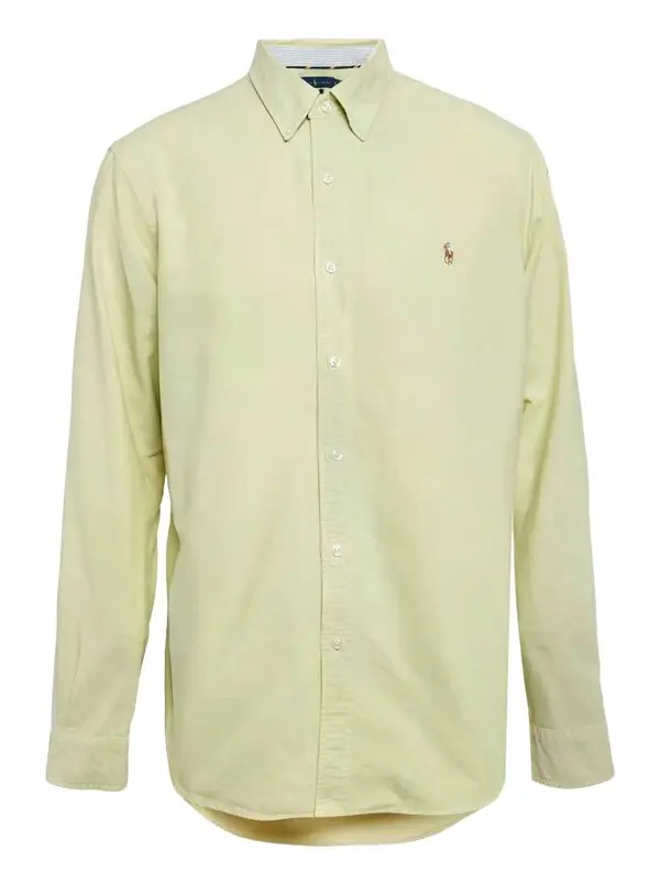 Polo Ralph Lauren Pre-owned Button-up Long-sleeve Shirt - Yellow