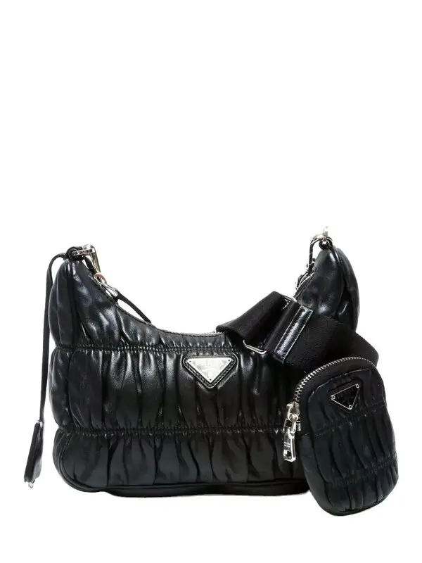 Prada Matelasse Shoulder Bag - Black