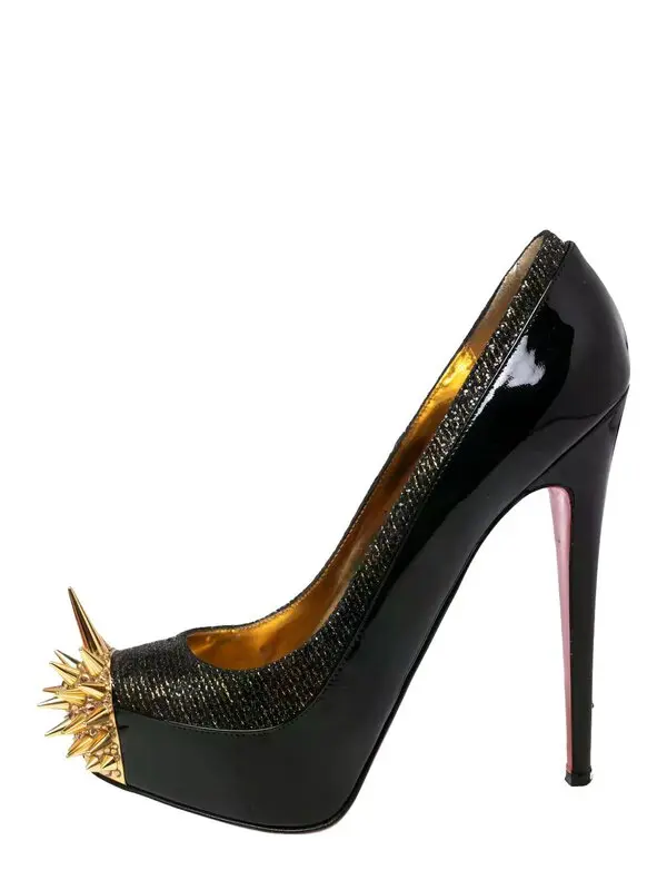 CHRISTIAN LOUBOUTIN 145mm Asteroid Spike Pumps - Black