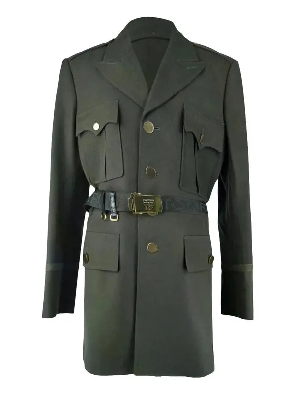 TOM FORD Logo-detail Military Jacket - Green