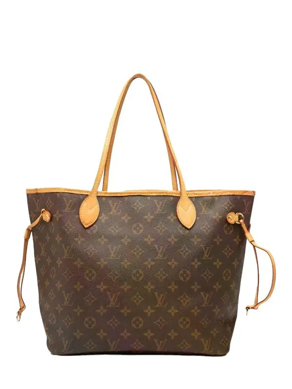 LOUIS VUITTON 2011 Monogram Neverfull Mm Tote Bag - Brown