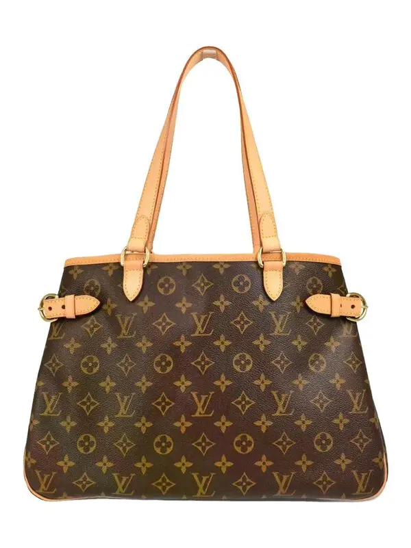 LOUIS VUITTON 2007 Monogram Batignolles Horizontal Tote - Brown