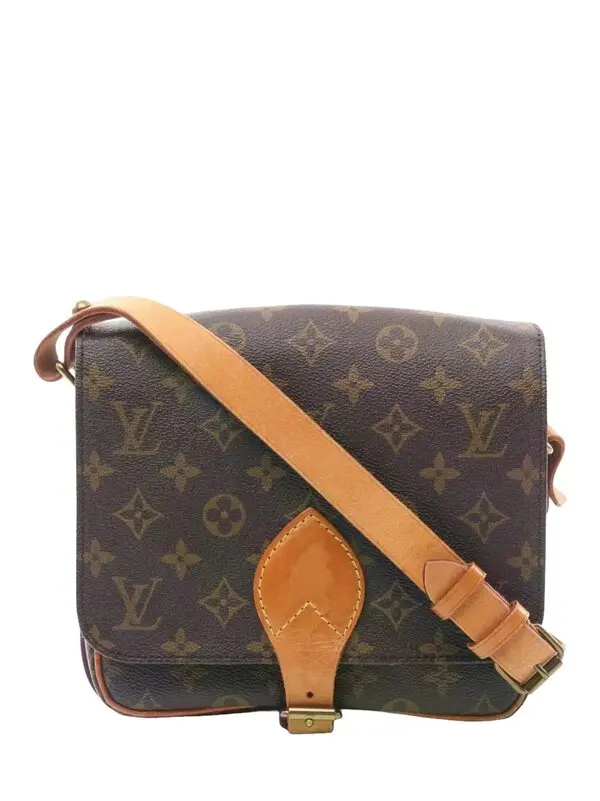 LOUIS VUITTON 1987 Cartouchiere Mm Shoulder Bag - Brown