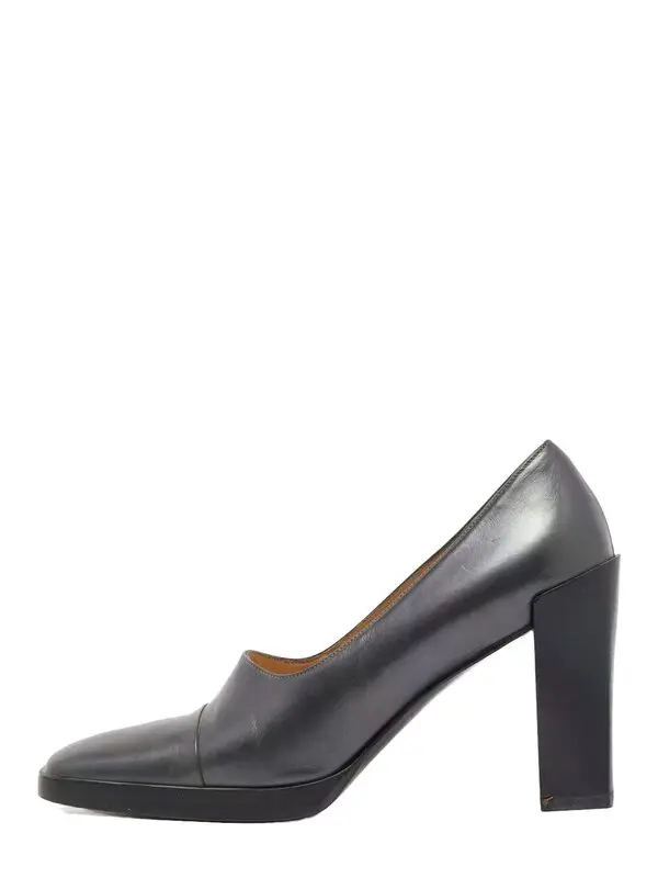Gucci 100mm Square-toe Pumps - Grey