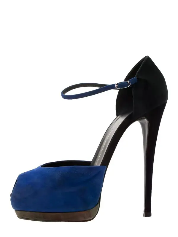 GIUSEPPE ZANOTTI 150mm Platform Sandals - Blue