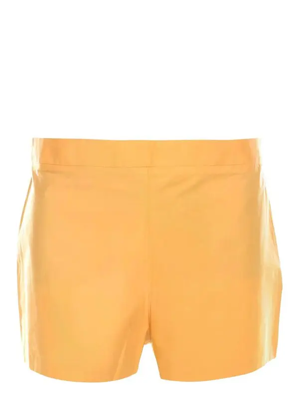 FERRAGAMO Cotton Shorts - Orange