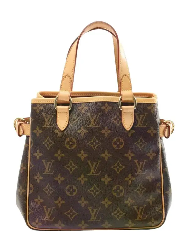 LOUIS VUITTON 2005 Batignolles Monogram Handbag - Brown