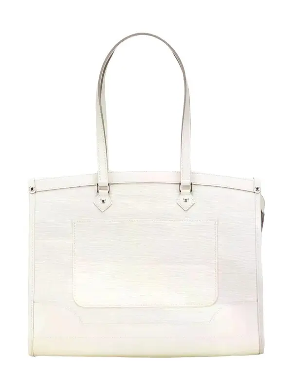 LOUIS VUITTON 2007 Epi Madeleine Gm Shoulder Bag - White