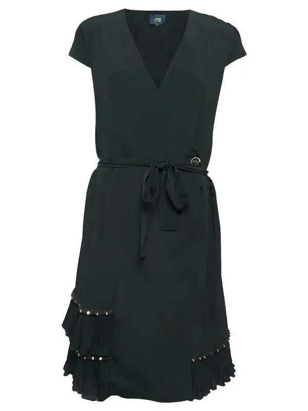 Roberto Cavalli Wrap Dress - Black