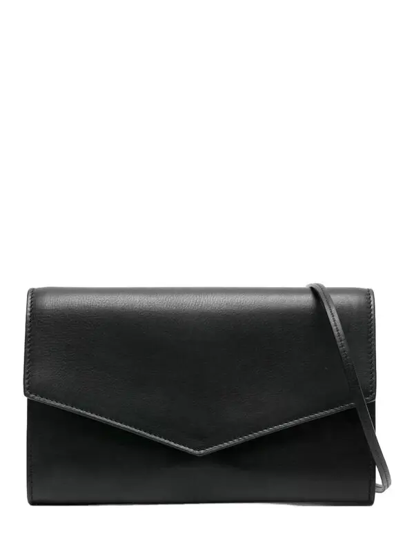 THE ROW Envelope Clutch Bag - Black