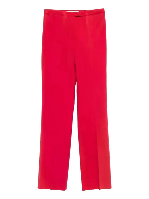 Miu Miu 2000s Tailored Trousers - Red