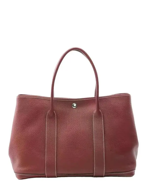 Hermès Garden Party Pm Leather Tote Bag - Red