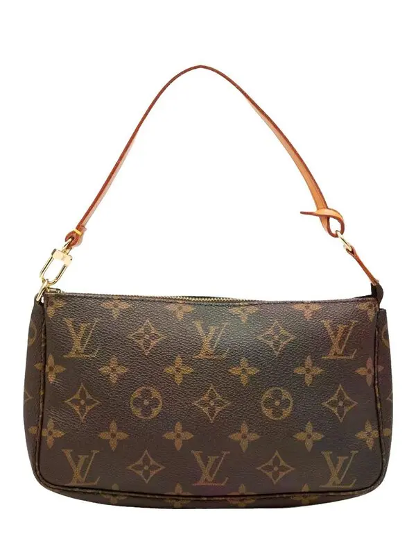 LOUIS VUITTON 1999 Monogram Pochette Accessoires - Brown