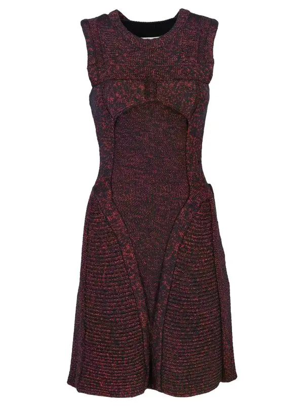 Dior Sleeveless Midi Dress - Red