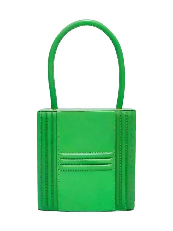 Hermès 1993 Cadena Kelly Handbag - Green