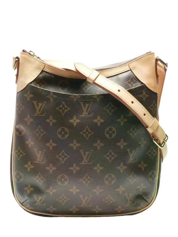 LOUIS VUITTON 2011 Odeon Pm Monogram Crossbody Bag - Brown