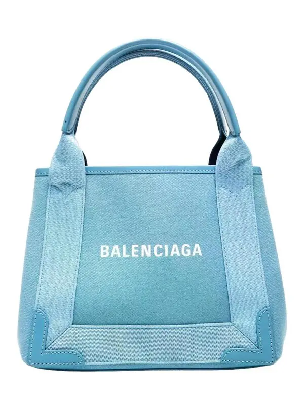 Balenciaga Mini Cabas Tote Bag - Blue
