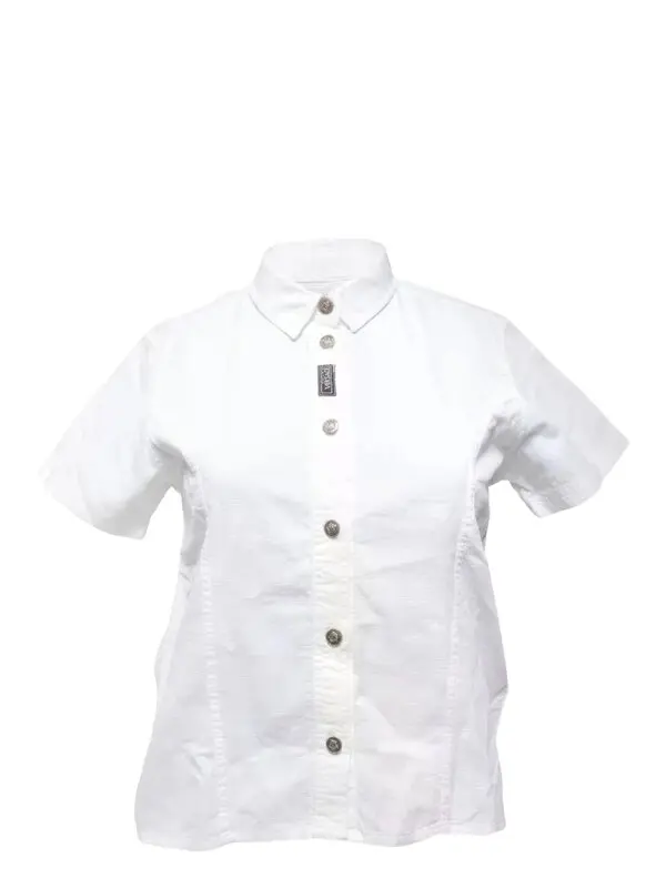 Versace 1990s Medusa Short-sleeve Shirt - White