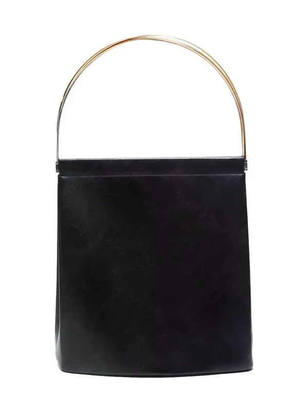 CARTIER 1990-2000s Trinity Top-handle Tote Bag - Black