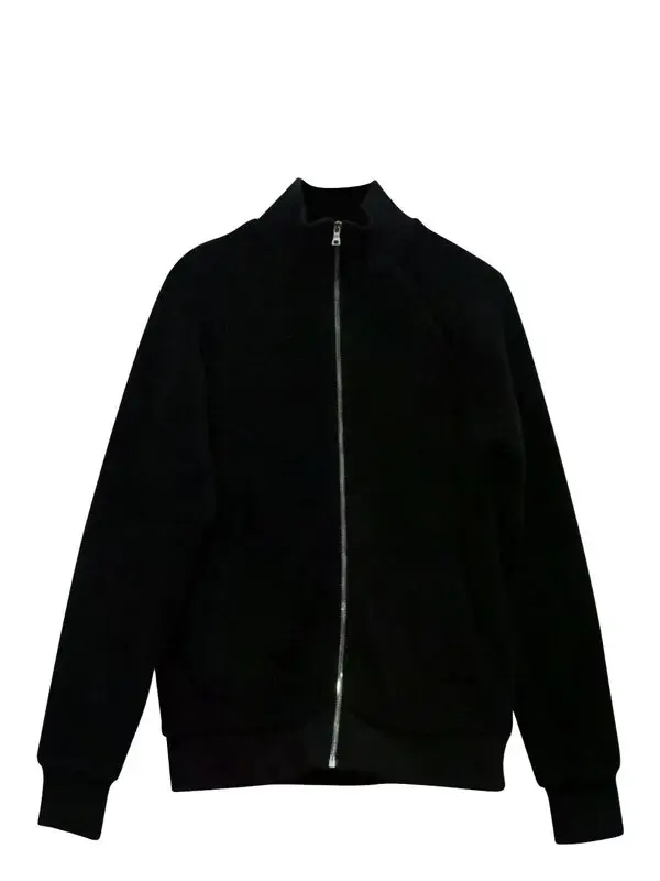 Mr P. Fleece Zip-up Jacket - Black