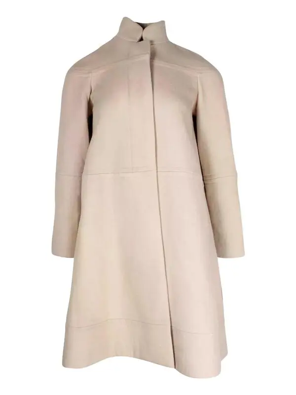 Chloé Vintage A-line Cape Coat - Neutrals