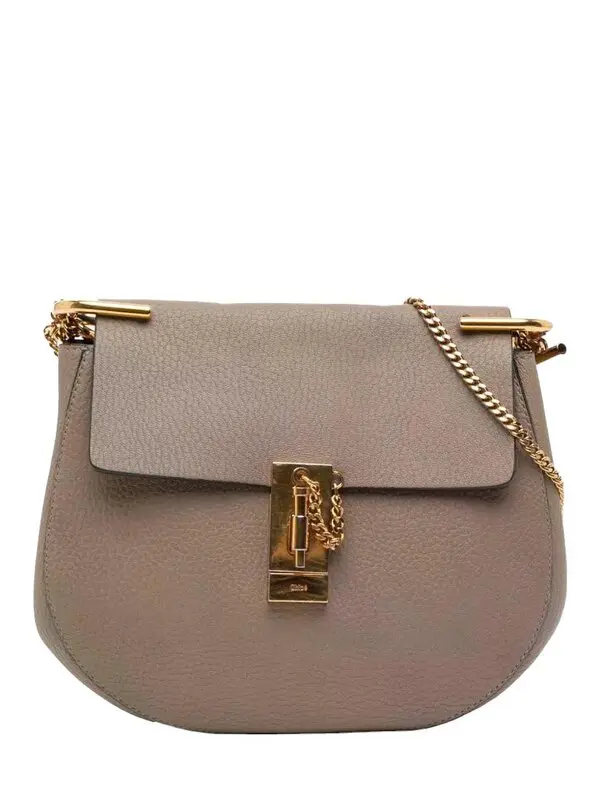 Chloé Pre-owned Small Leather Drew Crossbody Bag - Brown