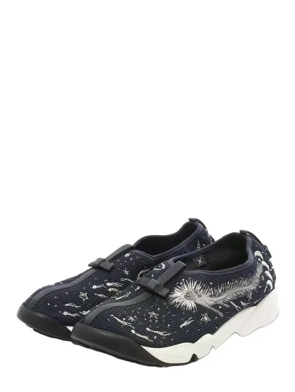 Dior Sequin-embellished Sneakers - Blue