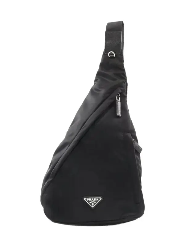 Prada 2020s Nylon Backpack - Black