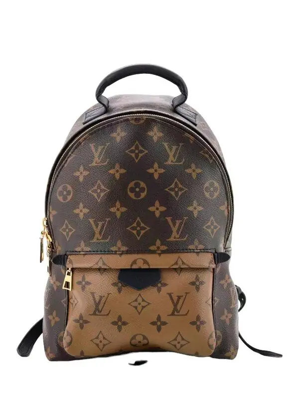 LOUIS VUITTON Palm Springs Backpack Reverse Monogram Canvas Pm - Brown
