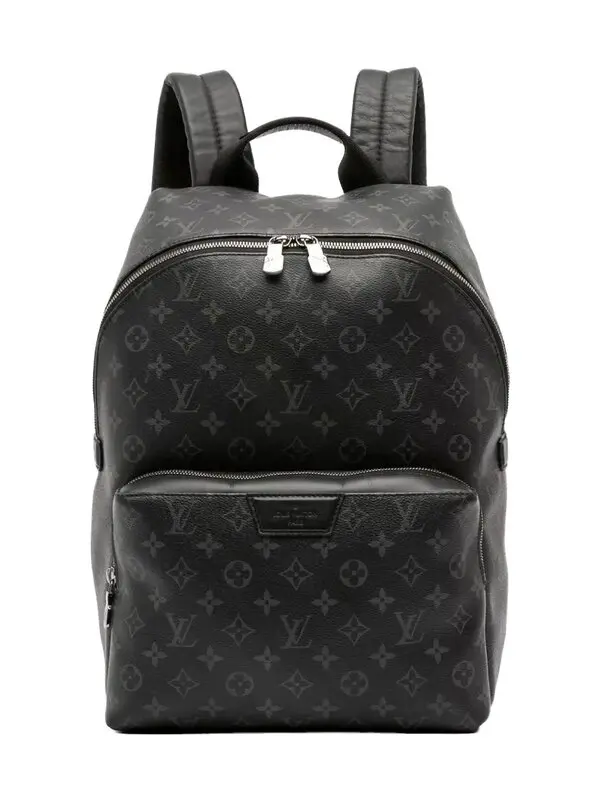LOUIS VUITTON 2019 Monogram Eclipse Discovery Backpack - Black