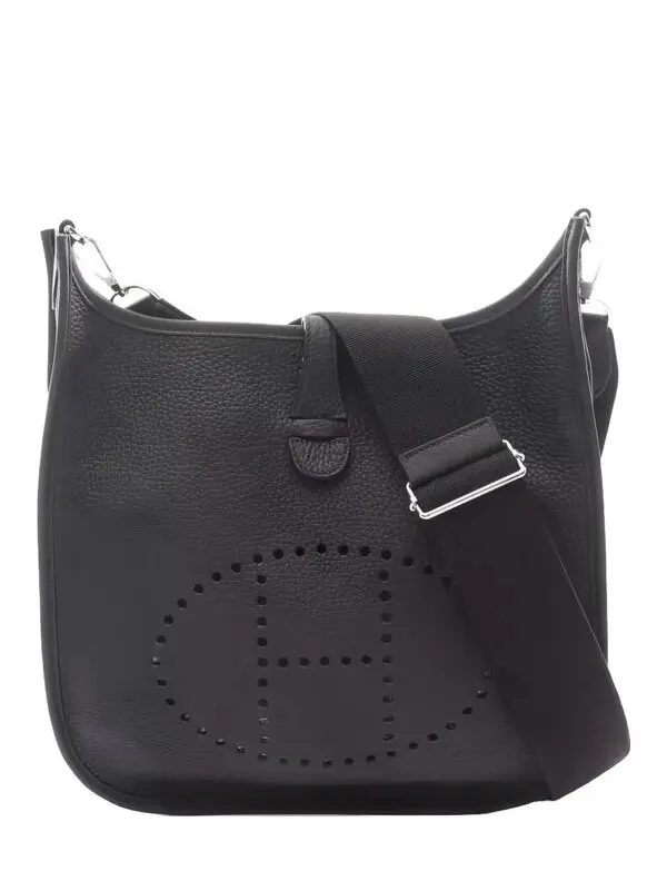Hermès Evelyne 3 Troyes Pm Shoulder Bag - Black